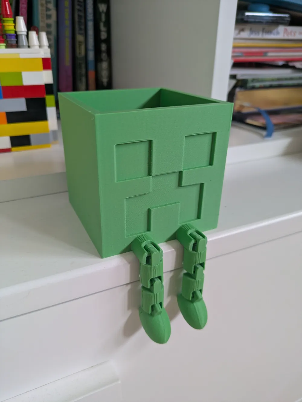 Articulated Creeper Planter / Pot Remixed by MrRossy81 - MakerWorld