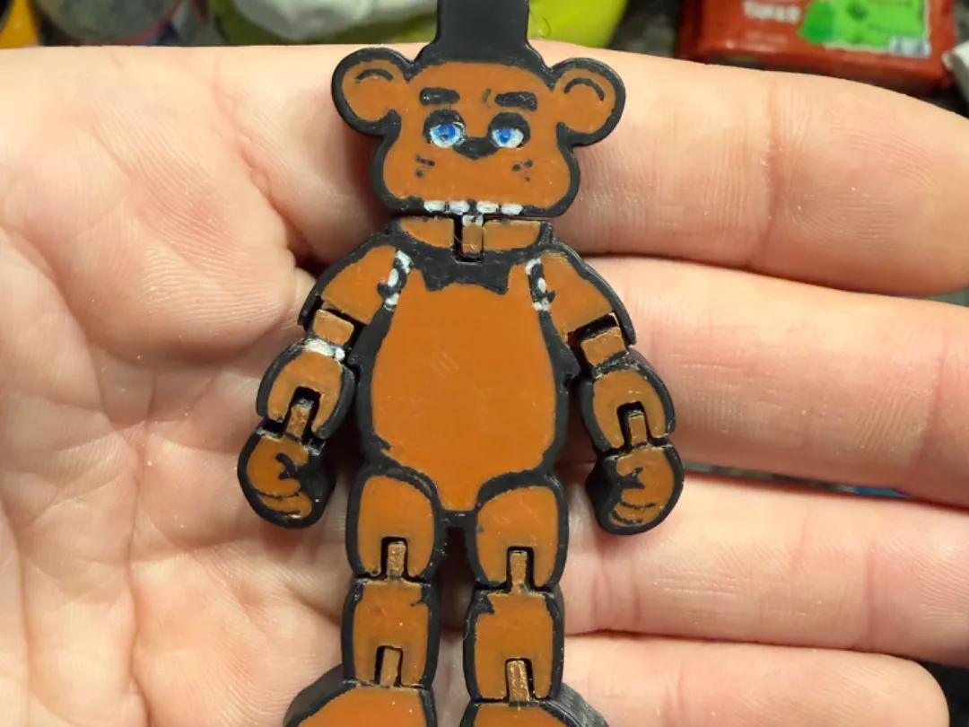 fnaf flexi Freddy Fazbear - Free 3D Print Model - MakerWorld