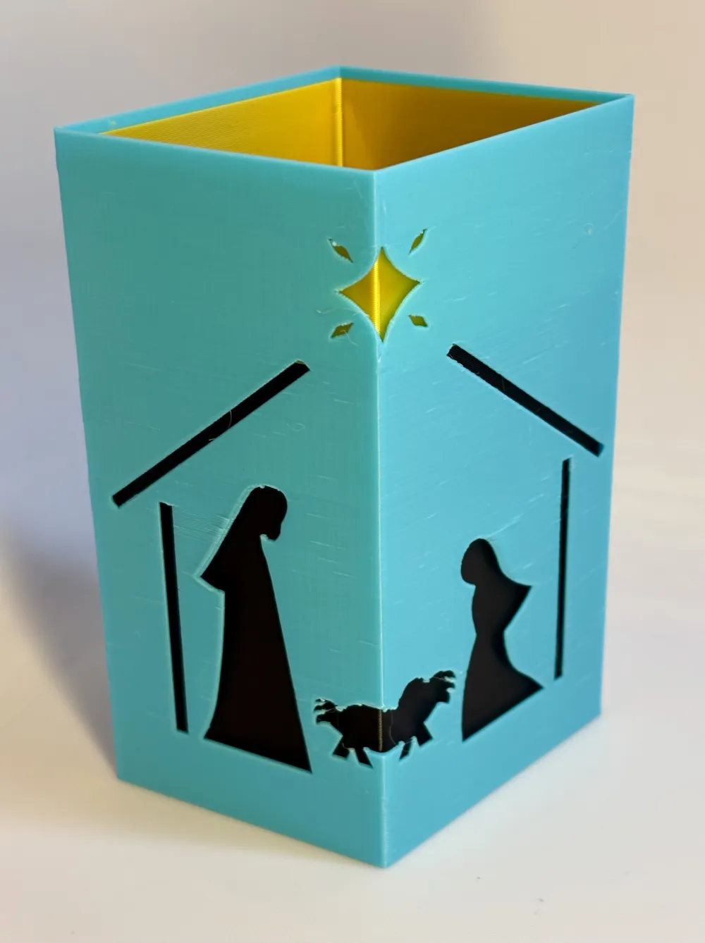 Nativity Sleeve for Hand Soap Dispenser - Free 3D Print Model - MakerWorld