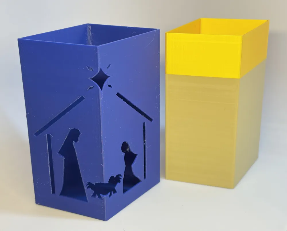 Nativity Sleeve for Hand Soap Dispenser - Free 3D Print Model - MakerWorld