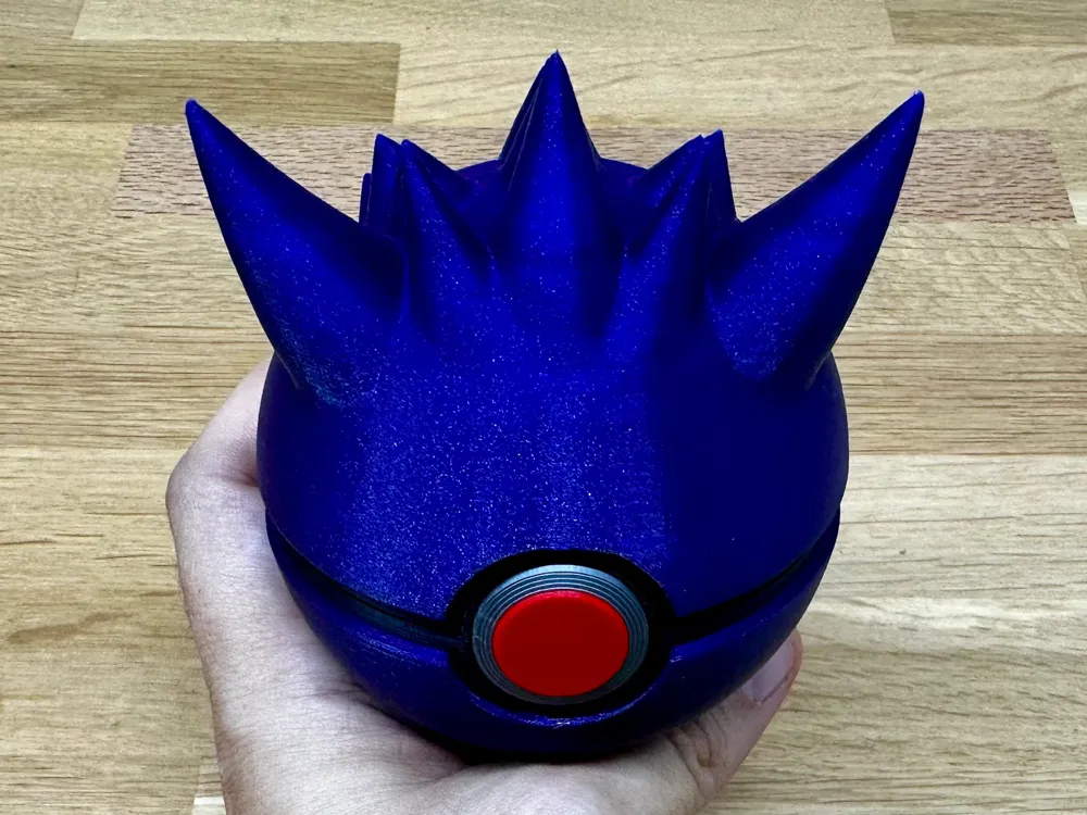 Gengar Ball - Pokemon - Pokeball Functional by Torikami MakerWorld ...
