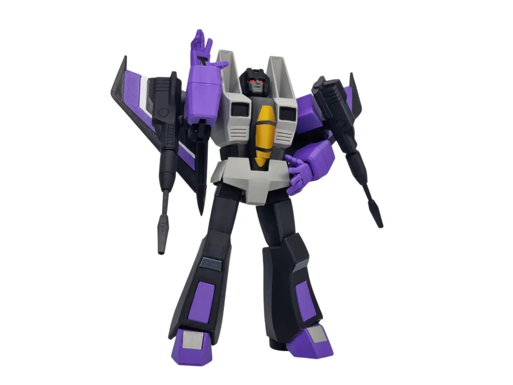 Transformers Devastation Skywarp Action Figure - Free 3D Print Model ...