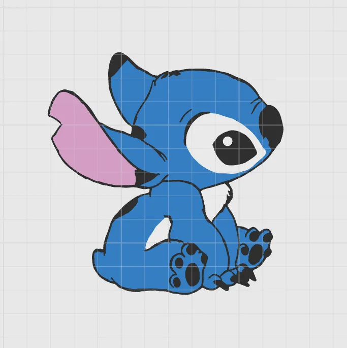 Stitch Wall Art by Jman - MakerWorld