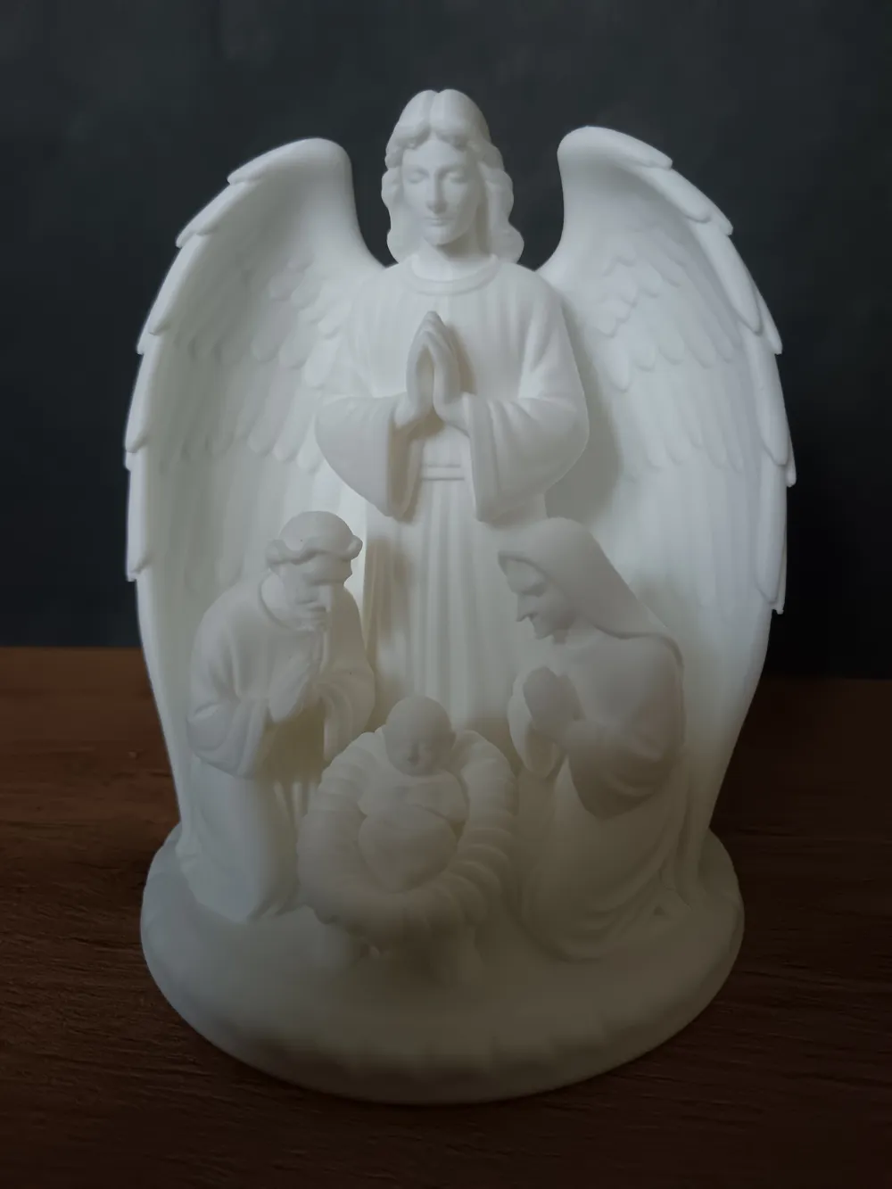 Ángel con belén por Senki_86 MakerWorld: Descarga Modelos 3D Gratuitos