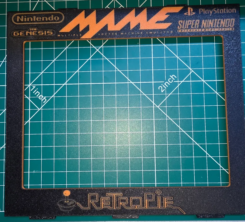 Custom Bartop Arcade Front Bezel Remixed by Festo702 - MakerWorld