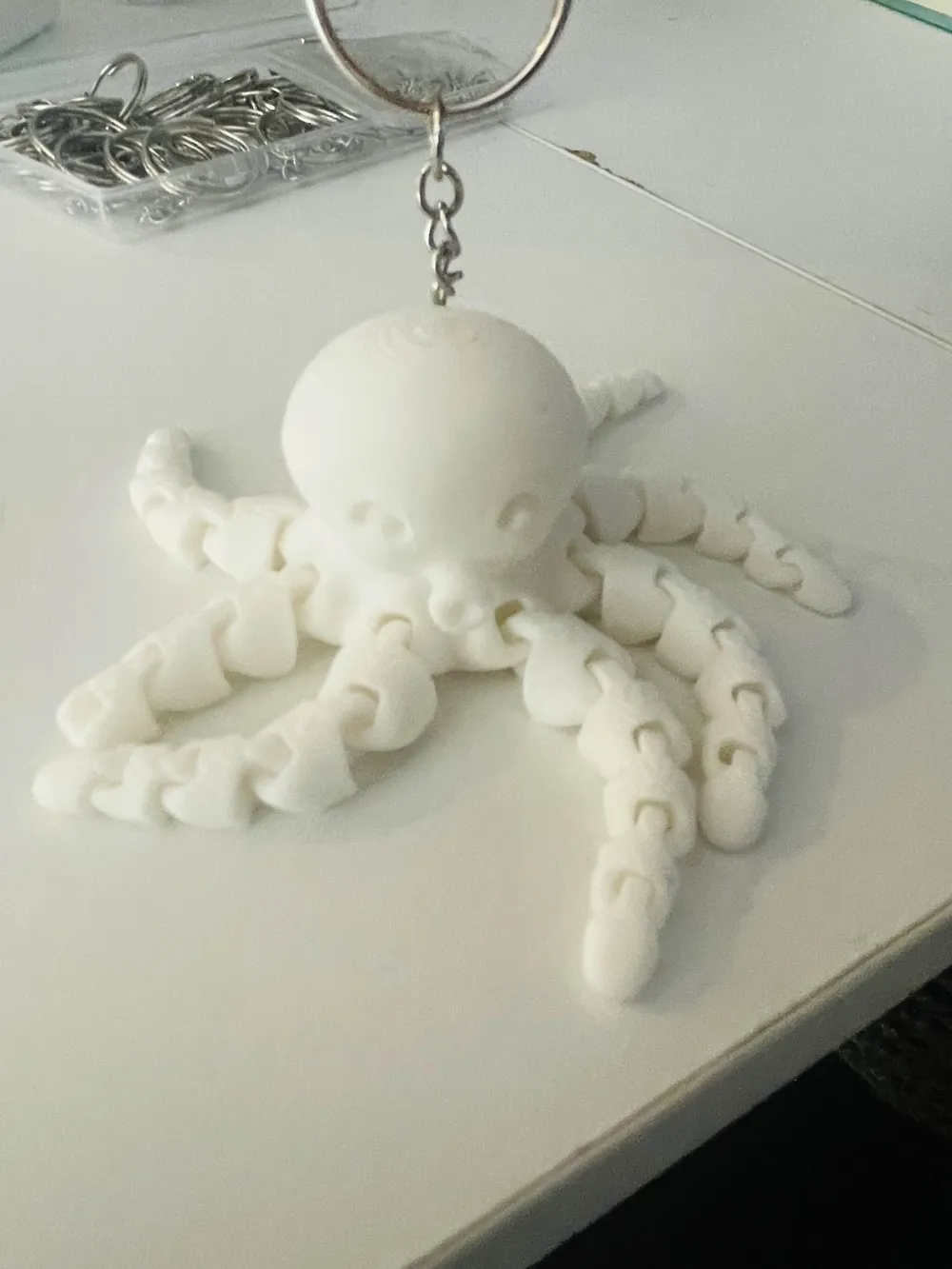 Octopus Keychain Remixed by House MakerWorld: Download Free 3D Models