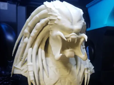Predator Bust - Free 3D Print Model - MakerWorld