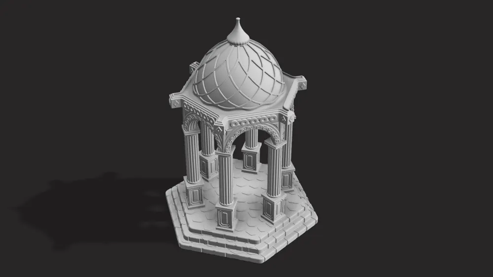Classical Dome Pavilion - Multi - Part Print by AlAmBrAtOr MakerWorld ...