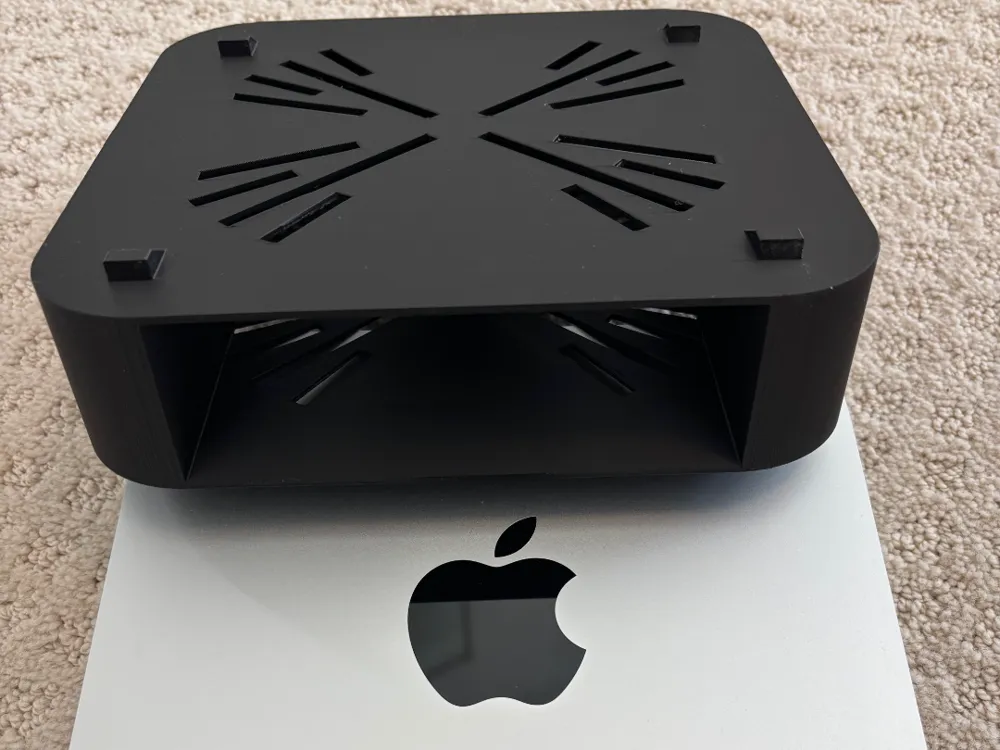 Mac mini M2 stand - Free 3D Print Model - MakerWorld