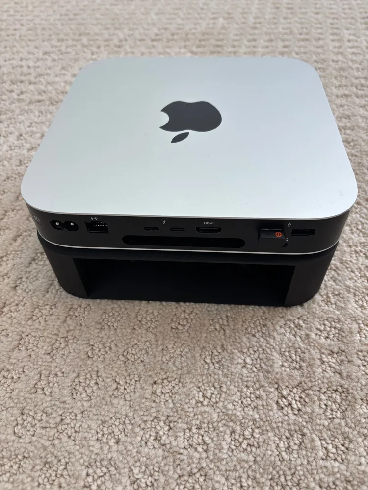 Mac mini M2 stand - Free 3D Print Model - MakerWorld