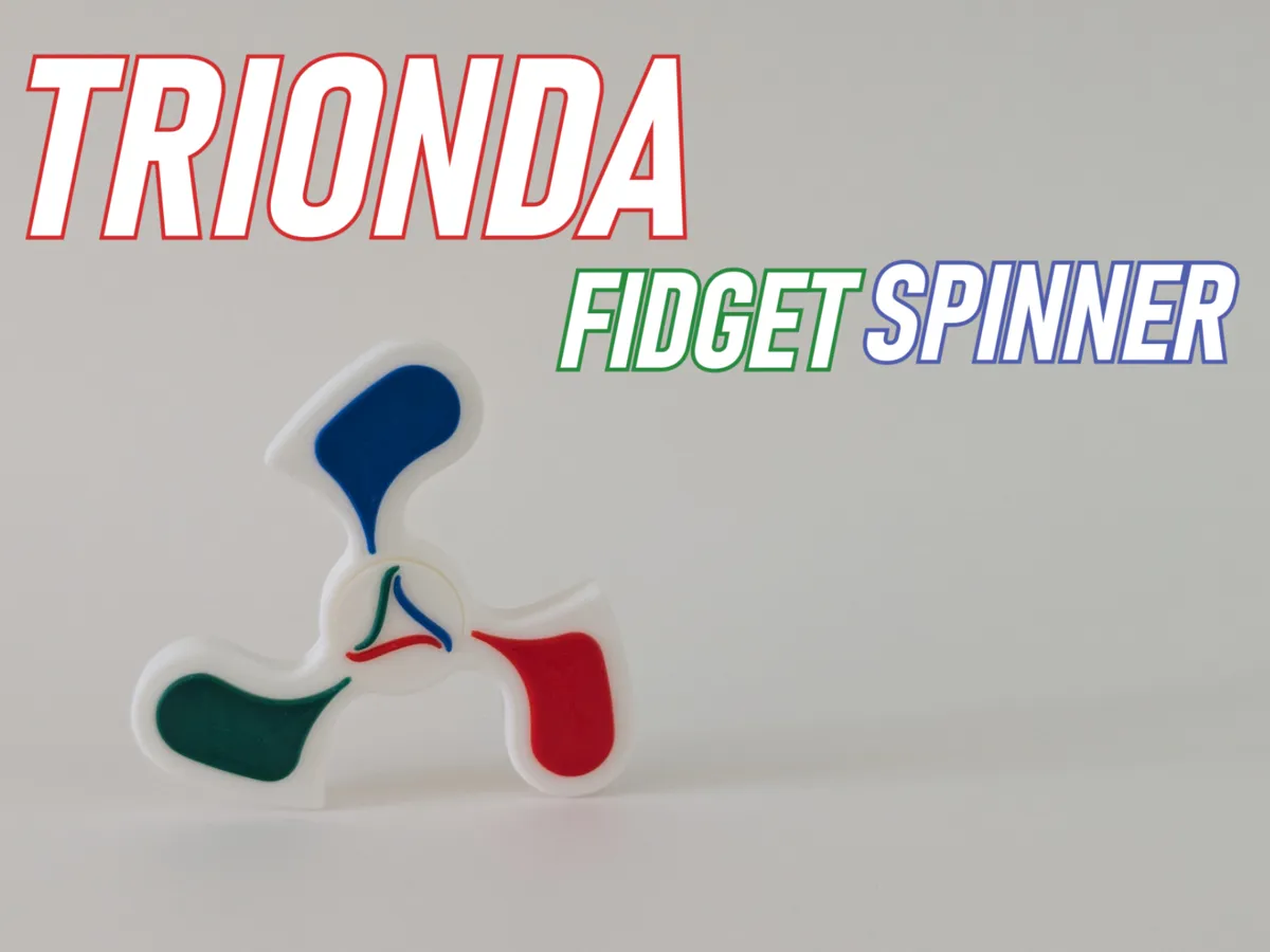 Trionda Fidget Spinner - Free 3D Print Model - MakerWorld