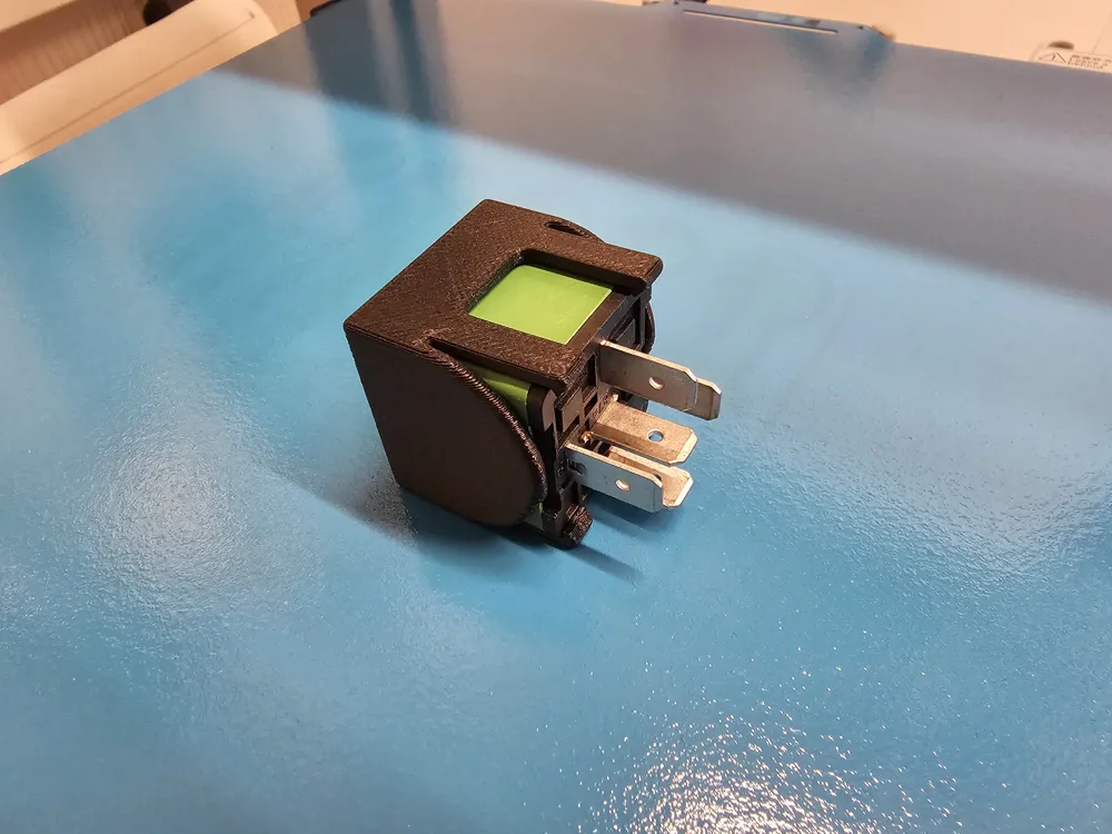 12V Car Relay Holder / Relay Holder Mounting Tab - Free 3D Print Model ...