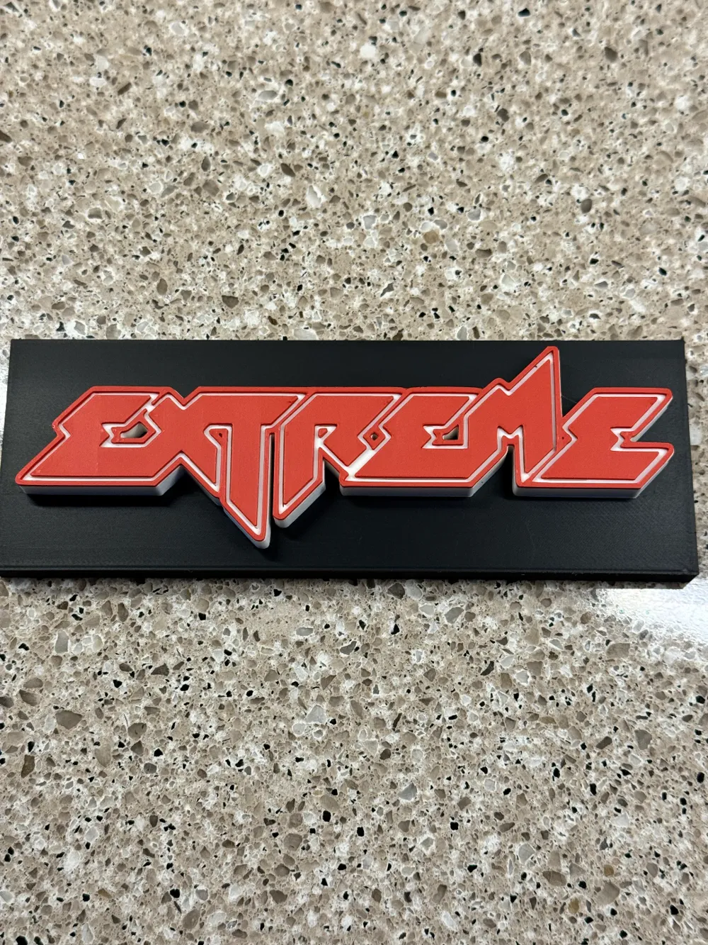 Extreme Band Sign Remixed by davglass - MakerWorld