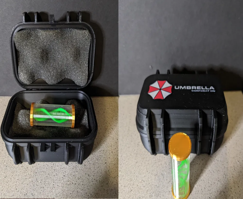 Resident Evil Umbrella Box and T-Virus Sample Remixed by PrinterMcgee ...