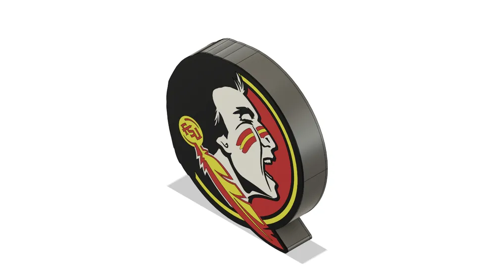 Florida State Seminoles Light Box by Swallace23 MakerWorld: Download ...