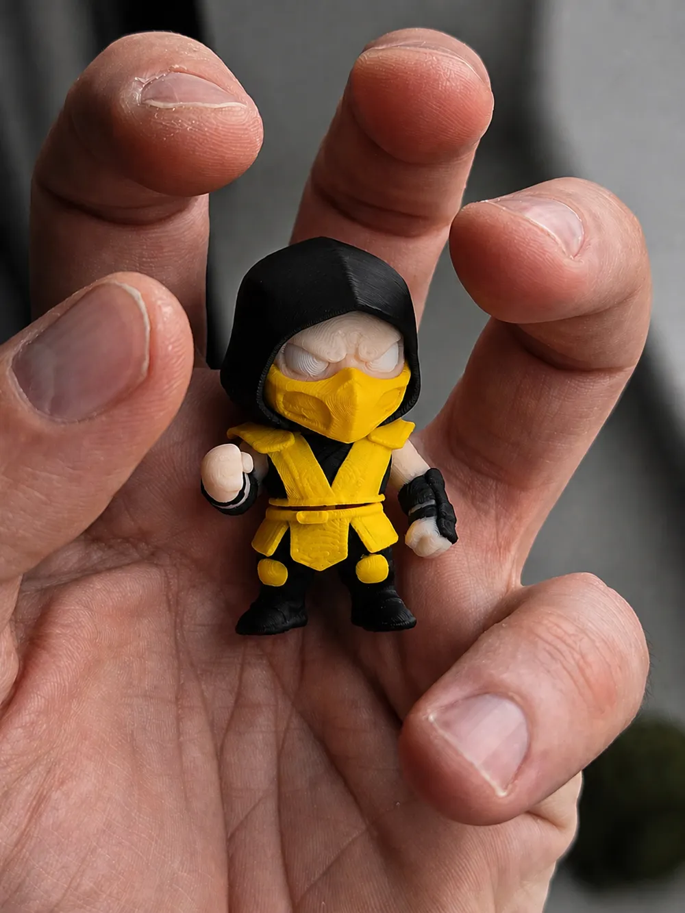 Mini Flexi Scorpion (Mortal Kombat) - Free 3D Print Model - MakerWorld