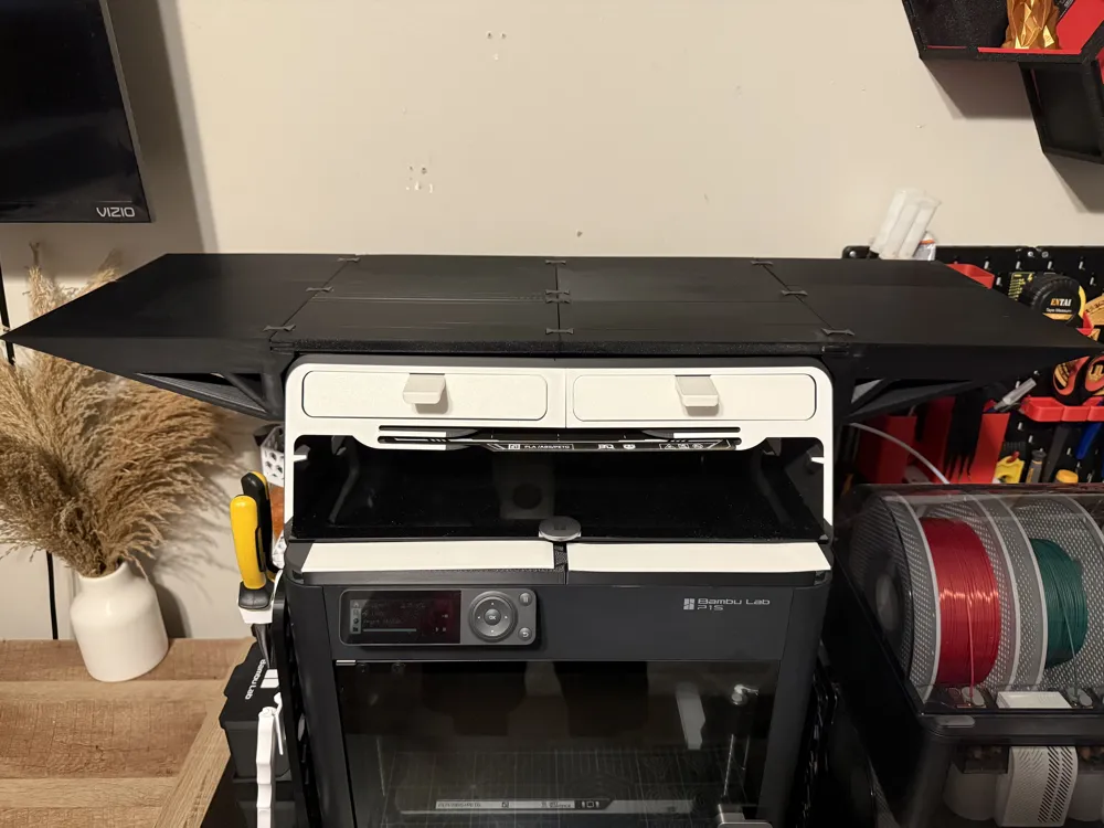 Dual AMS Extension for P1S Riser V2 by BucdUp MakerWorld: Download Free ...