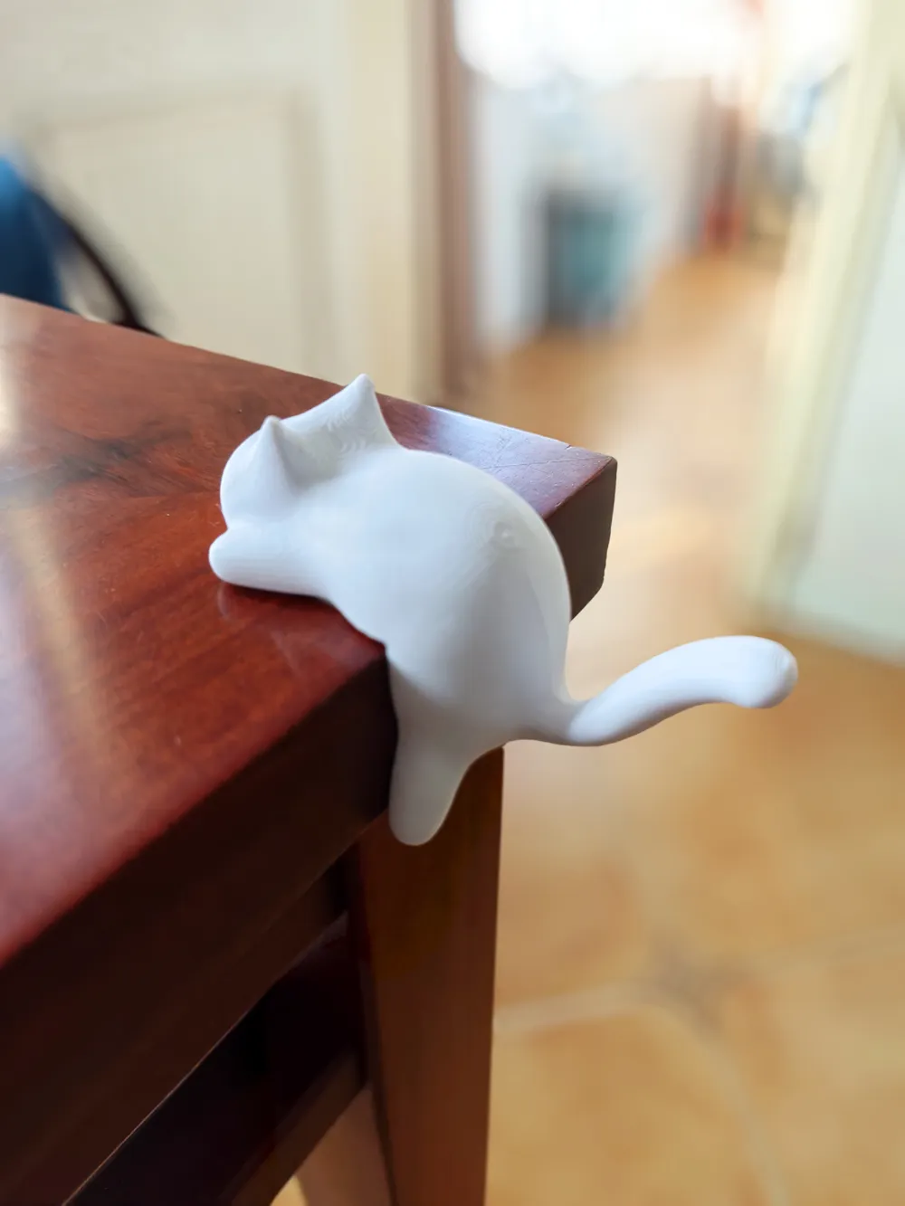 Hook desk hook cat desk hook by little tree MakerWorld: Download Free ...