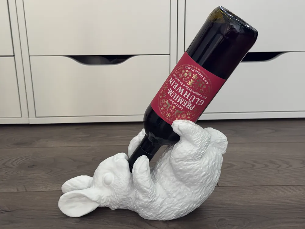 Bunny Wine Holder TipsyBun + Small A1Mini compat. by HpInvent ...