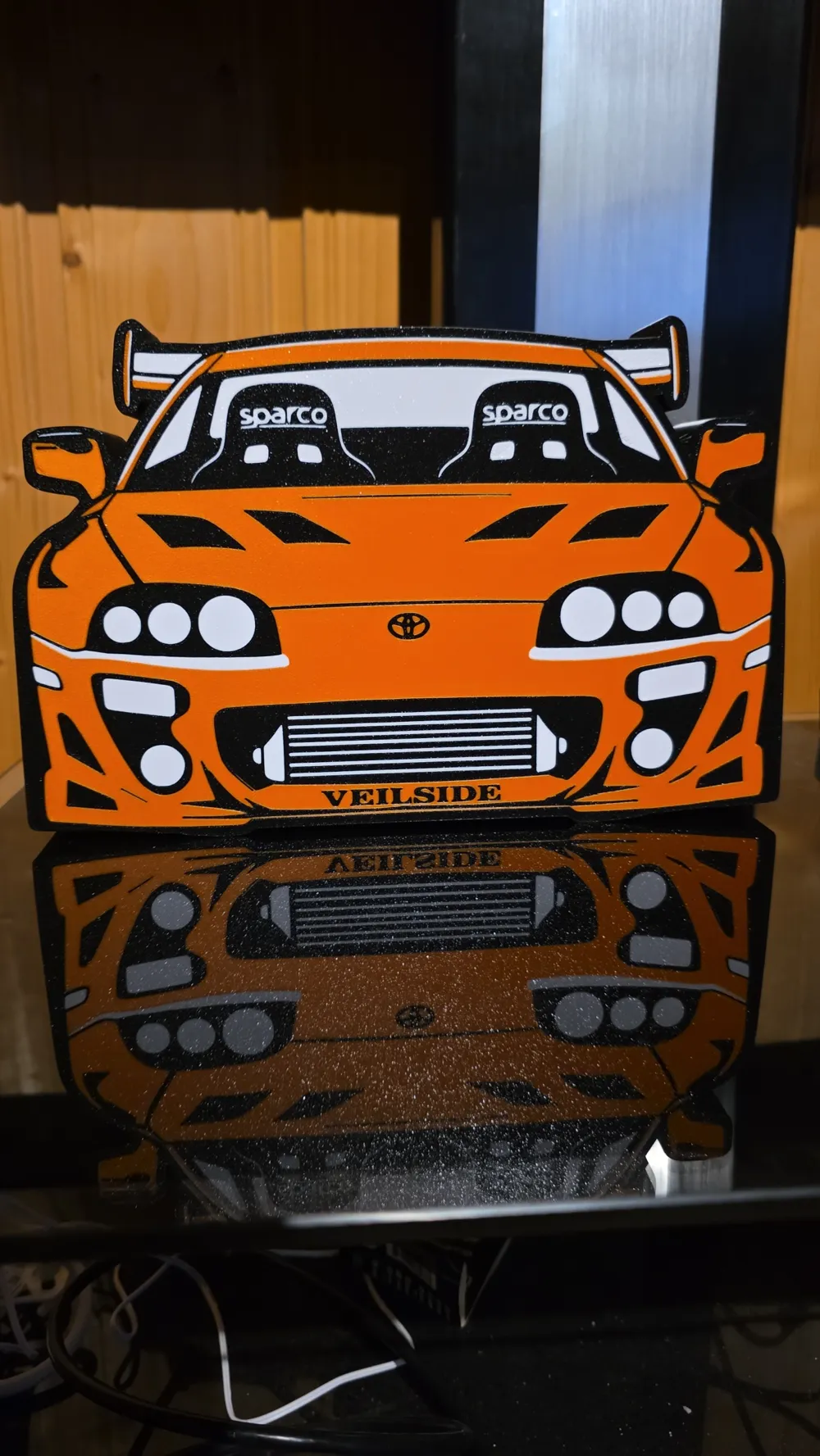 Toyota Supra Lightbox - Free 3D Print Model - MakerWorld