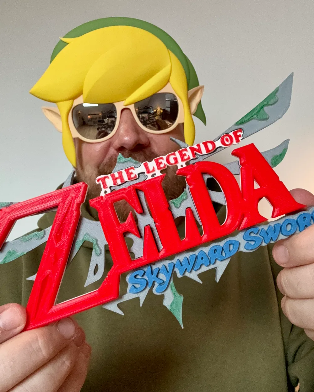 Zelda Skyward Sword Logo Display Stand by Hylijan - MakerWorld