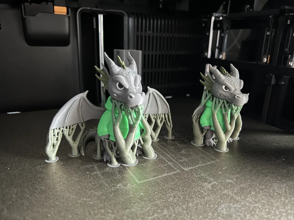 Hoodie Dragon – Urban Guardian - Style 2 - Free 3D Print Model - MakerWorld