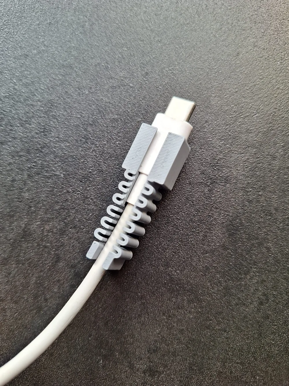 USB Cable Protector (120W Cable, USB-A, USB-C) - Free 3D Print Model ...
