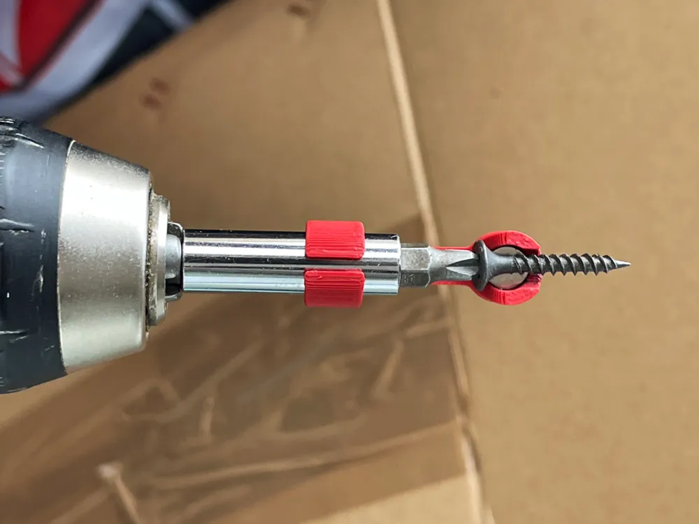 Magnetic screw holder (drill / screwdriver) by FlorinV - MakerWorld