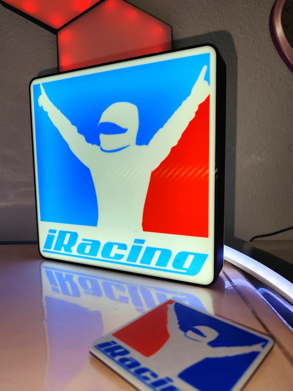 iRacing LED Light Box by MY LIGHT MakerWorld: Download Free 3D Models