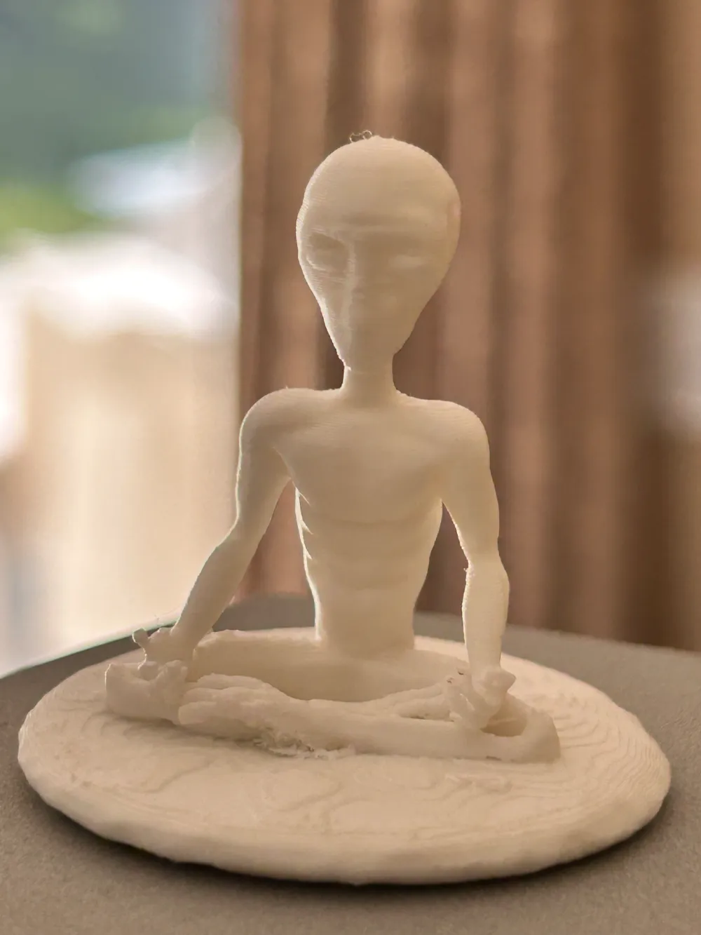 Meditating Martian by item4me MakerWorld: Download Free 3D Models