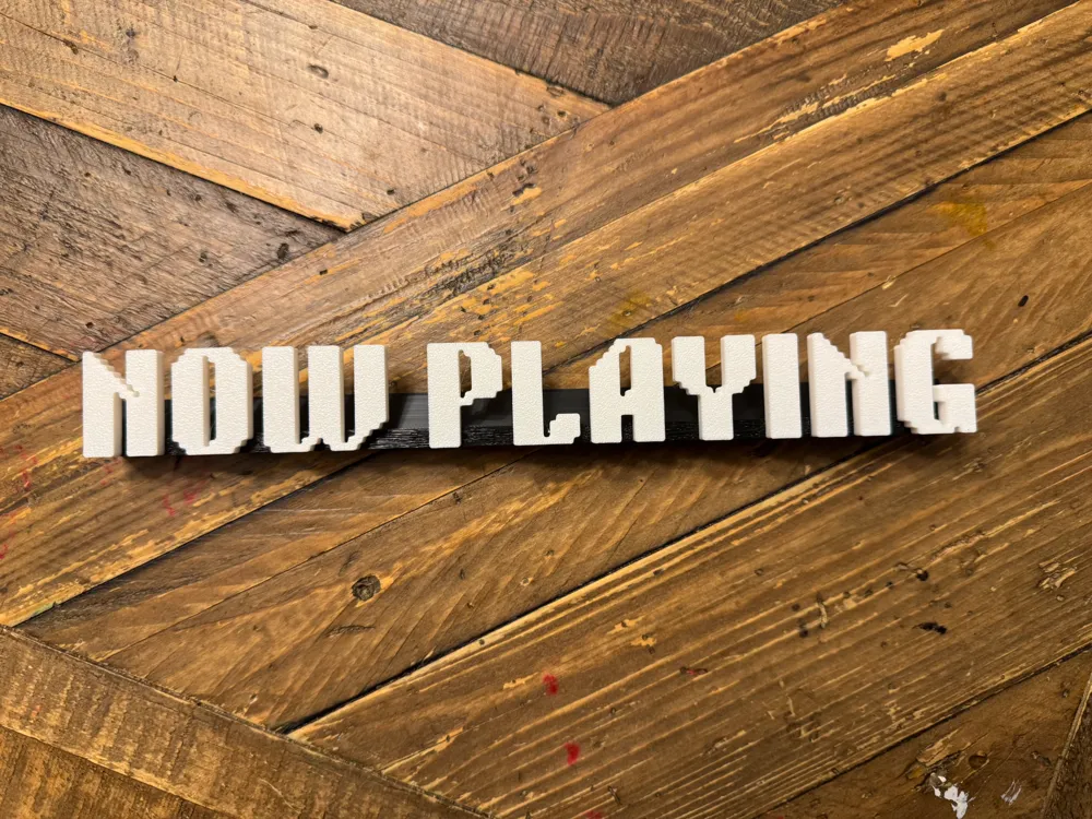 NOW PLAYING - Record Shelf - Free 3D Print Model - MakerWorld