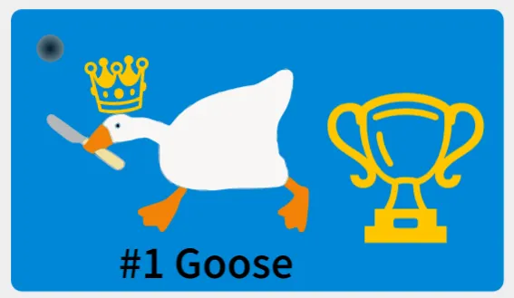 #1 goose sign by hedgiehog925 - MakerWorld