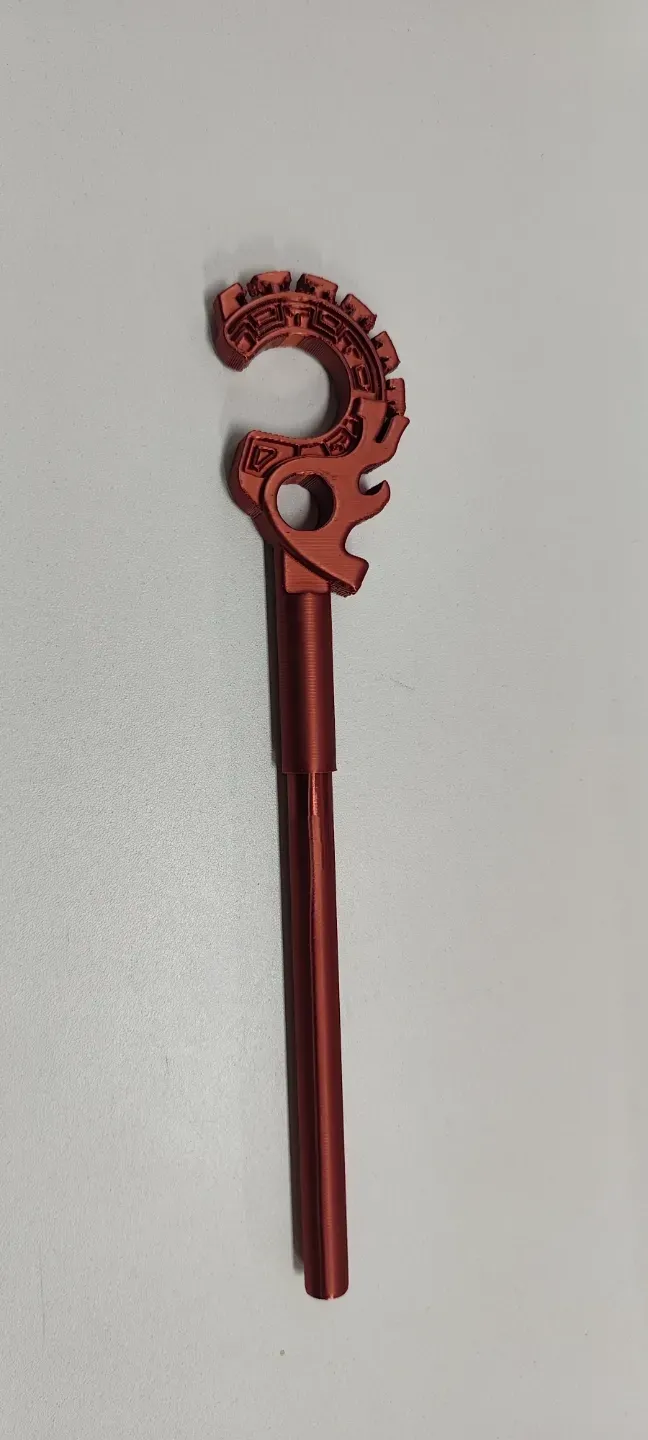 Nezha 2 - Barrier Beast Scepter Pen by 3D打印爱好者 - MakerWorld