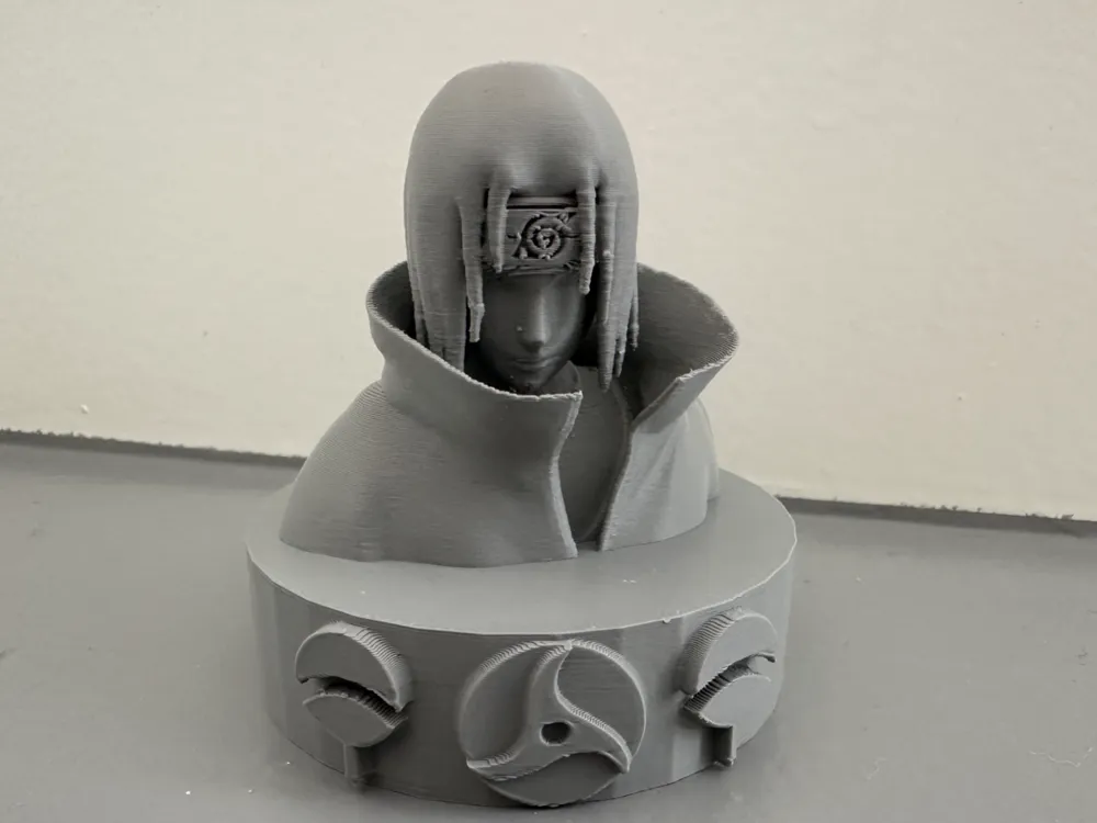 Uchiha Itachi Bust - Free 3D Print Model - MakerWorld