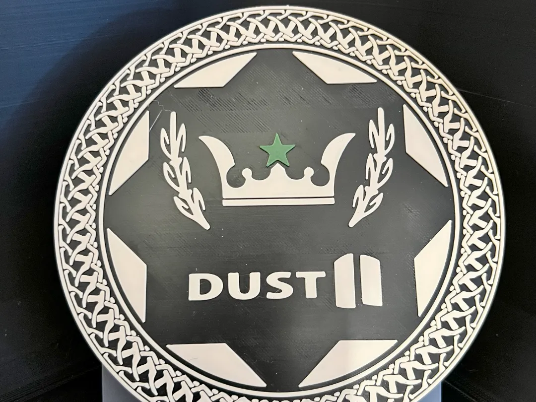 Dust 2 Logo - Counter Strike by PartyRooster MakerWorld: Download Free ...