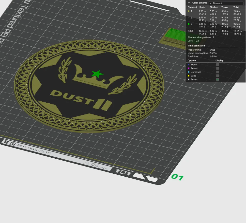 Dust 2 Logo - Counter Strike by PartyRooster MakerWorld: Download Free ...