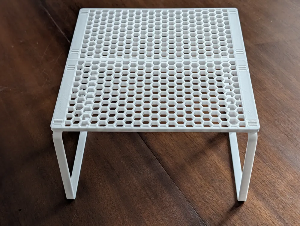 Cabinet shelf insert (customizable) - Free 3D Print Model - MakerWorld