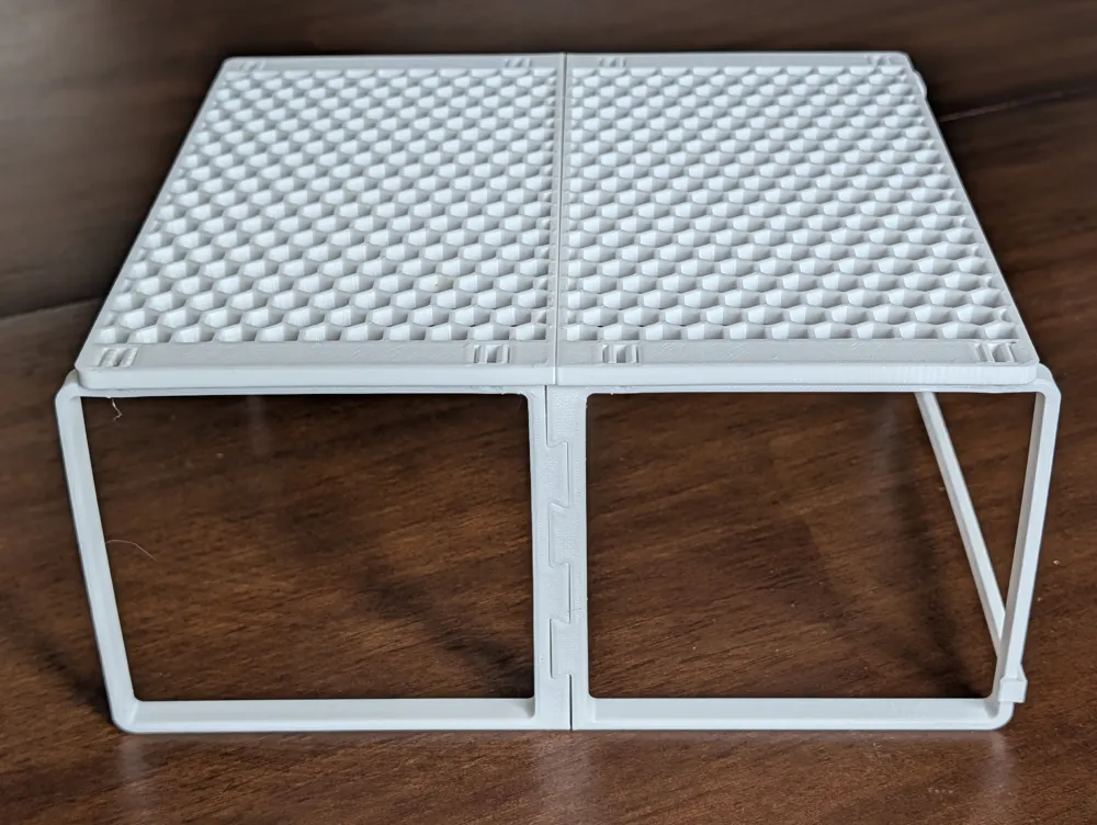 Cabinet shelf insert (customizable) - Free 3D Print Model - MakerWorld