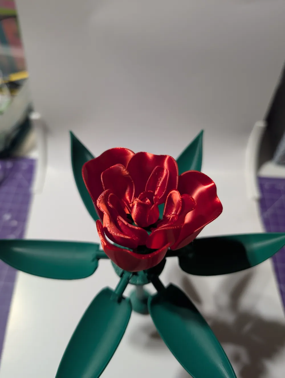 Water activated blooming Rose by WongMaker MakerWorld: Download Free 3D ...