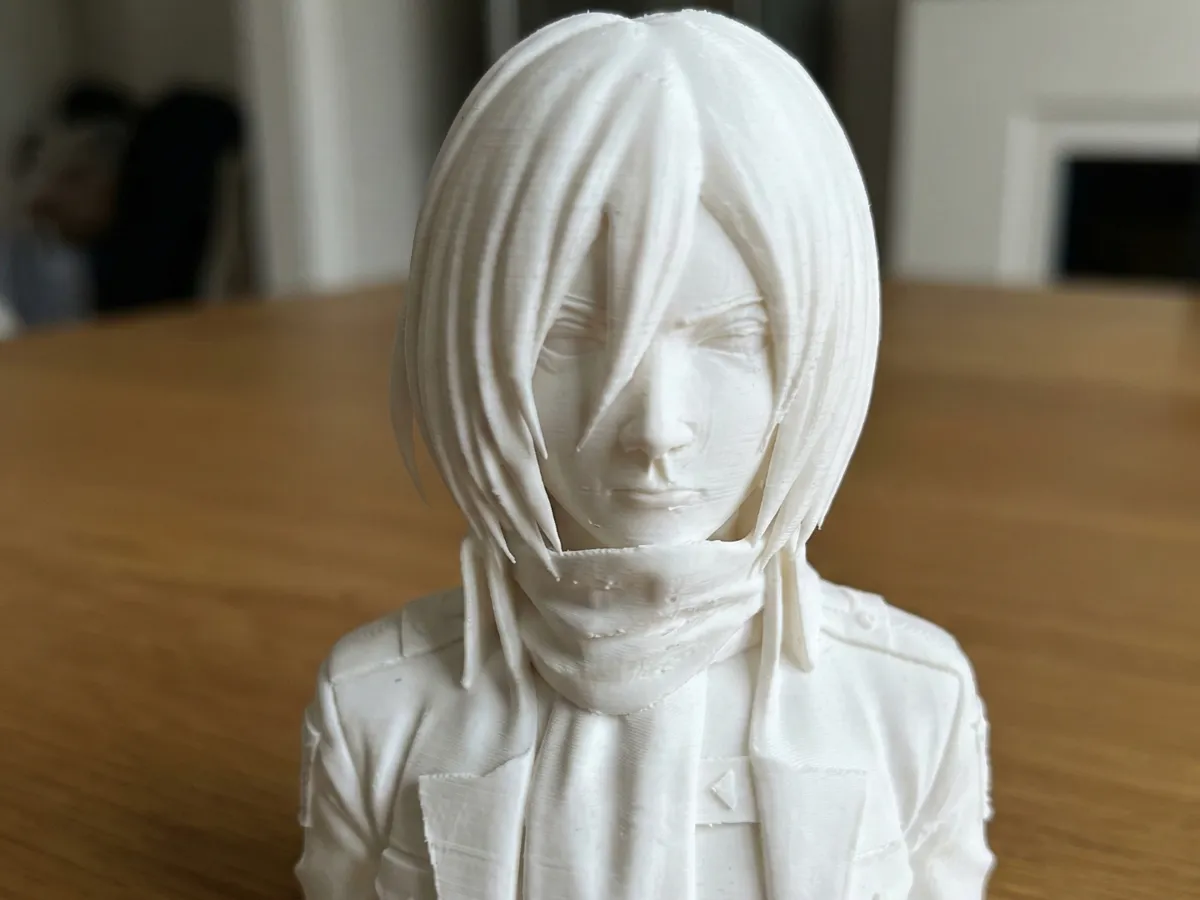 Mikasa AOT Bust 3D Print Model 177 - Free 3D Print Model - MakerWorld