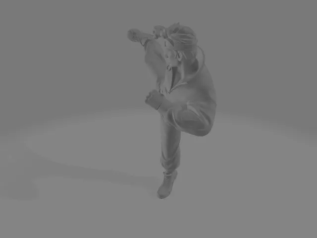 Chou from Mobile legends bang bang (Kick Poses) 3D - Free 3D Print ...