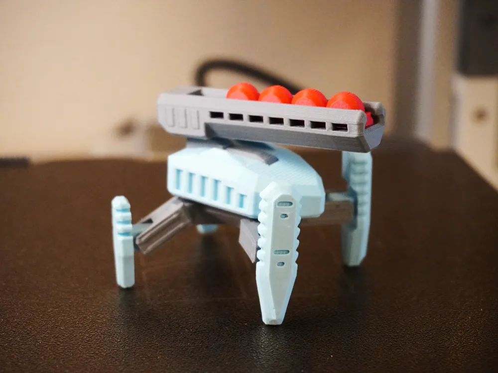 Bomb Launcher Mecha - Model Kit by Kit Crafters - MakerWorld