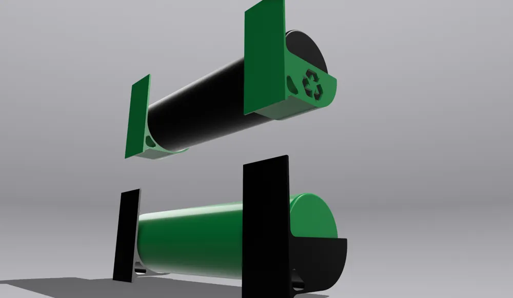 Slightly Over Engineered Trash Bag Roll Holder by MaxTee MakerWorld ...