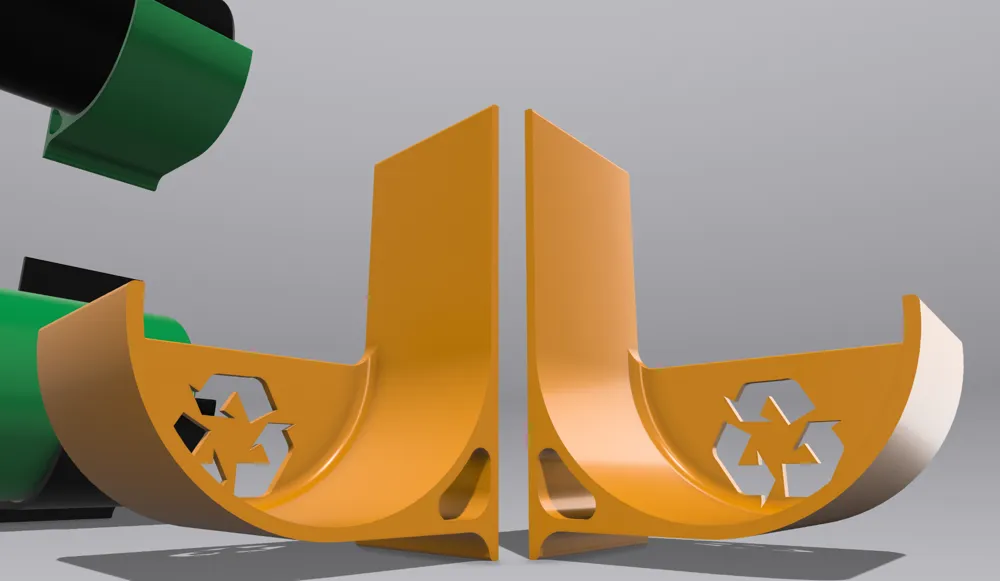 Slightly Over Engineered Trash Bag Roll Holder by MaxTee MakerWorld ...