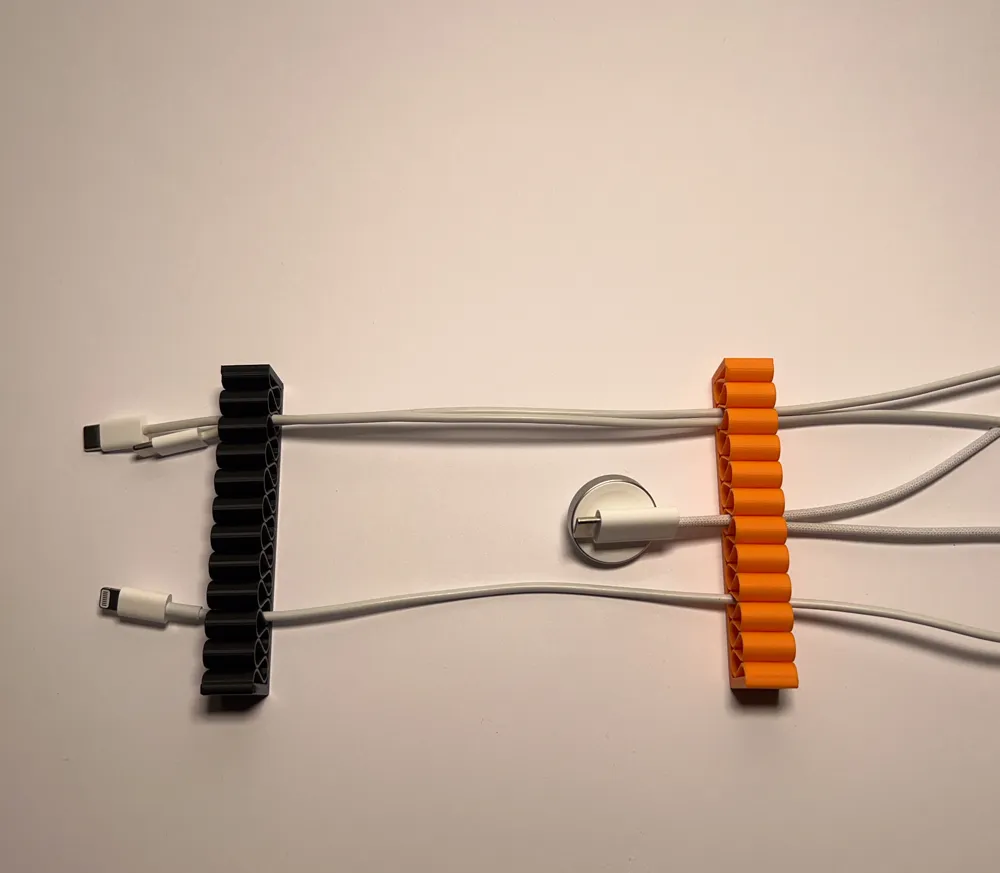 universal cable holder V1 - Free 3D Print Model - MakerWorld