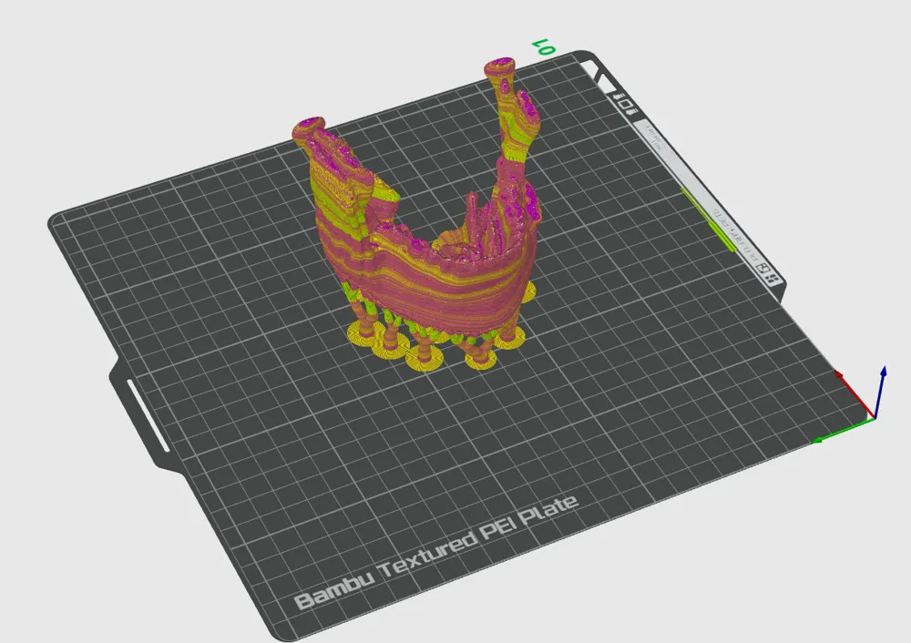 Human Mandible with Muscle Attachment Sites - Free 3D Print Model ...