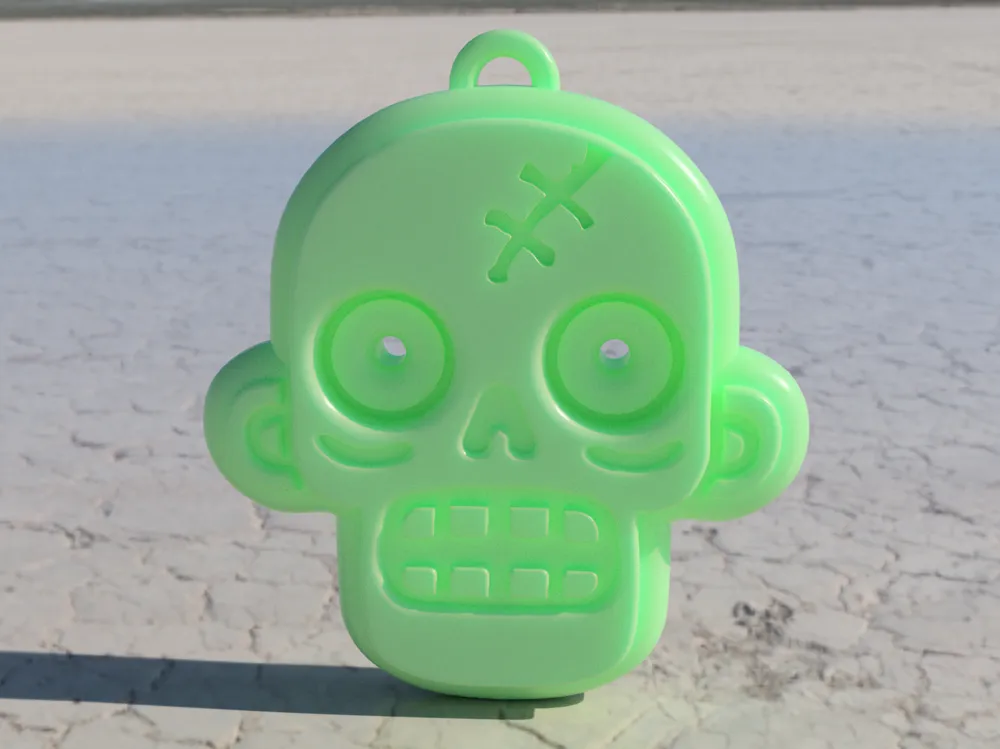 Zombie Keychain by M8ker - MakerWorld