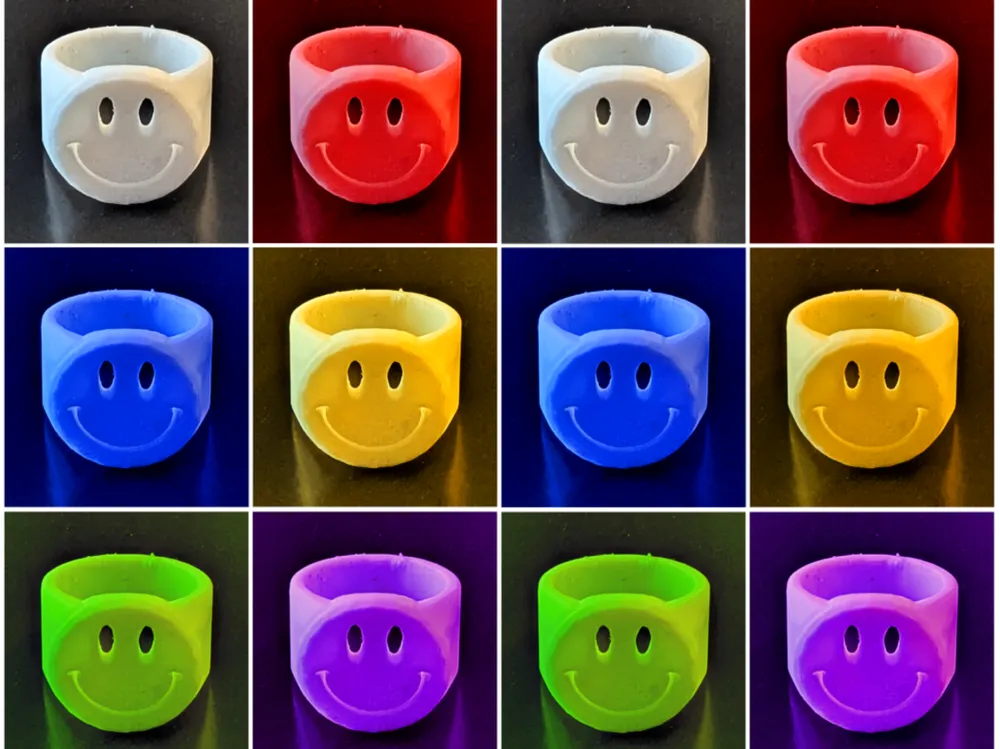 Smiley Ring by audiopsyence - MakerWorld