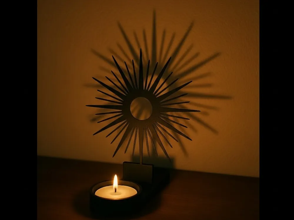 Shadow Art - Sun - Free 3D Print Model - MakerWorld