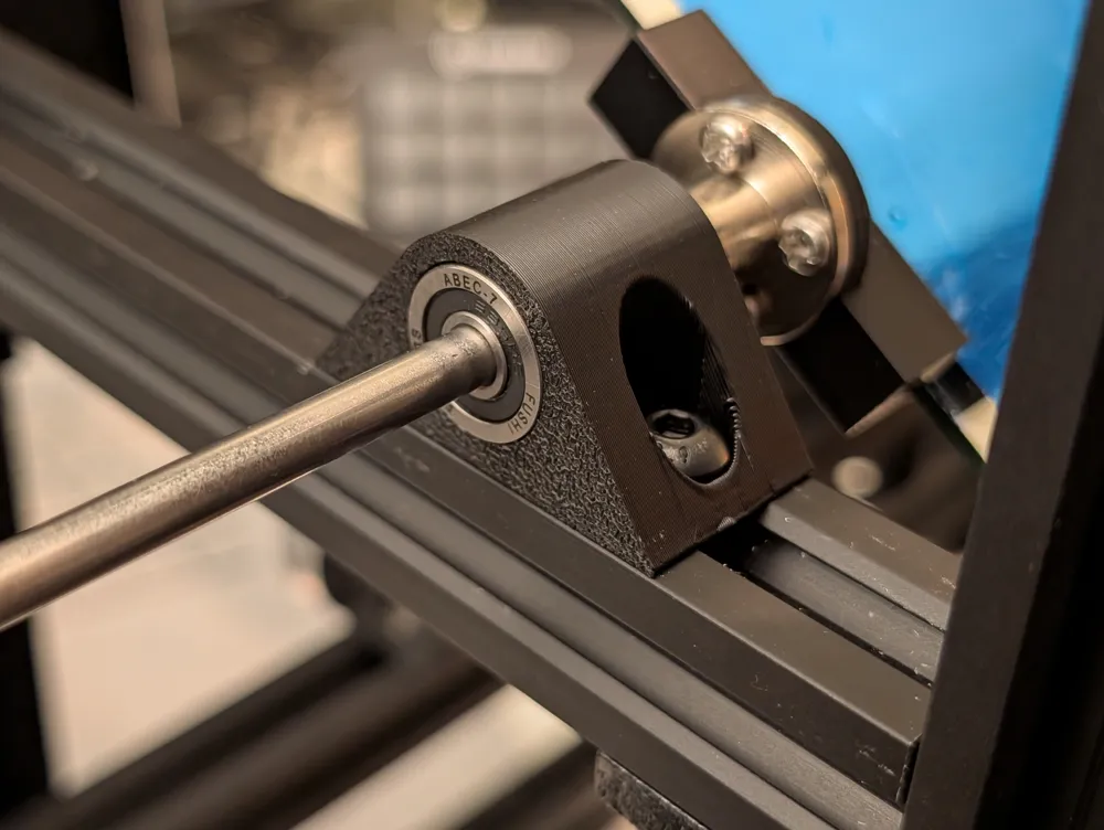 Bearing mount for 2020 aluminium profile by Oliver HamiltonMakerWorld ...